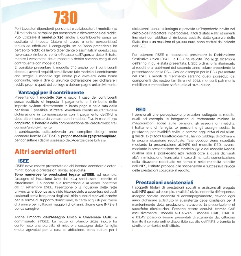 CAMPAGNA 730 2024 REDDITI 2023 – Studio Commercialista Matteucci Mauro